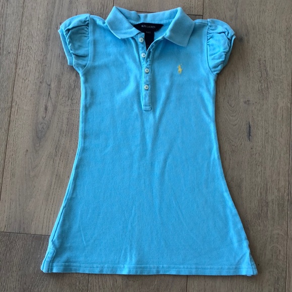 Ralph Lauren | Dresses | Ralph Lauren Light Blue Polo Tennis Collared ...